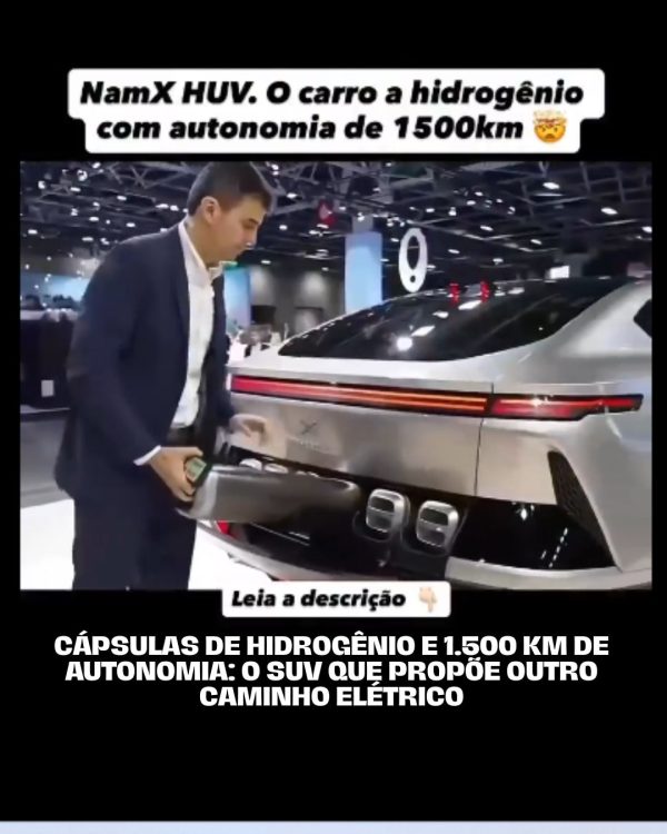 O fim dos carros elétricos convencionais? 😱 Conheça o NamX HUV. - SABE ...